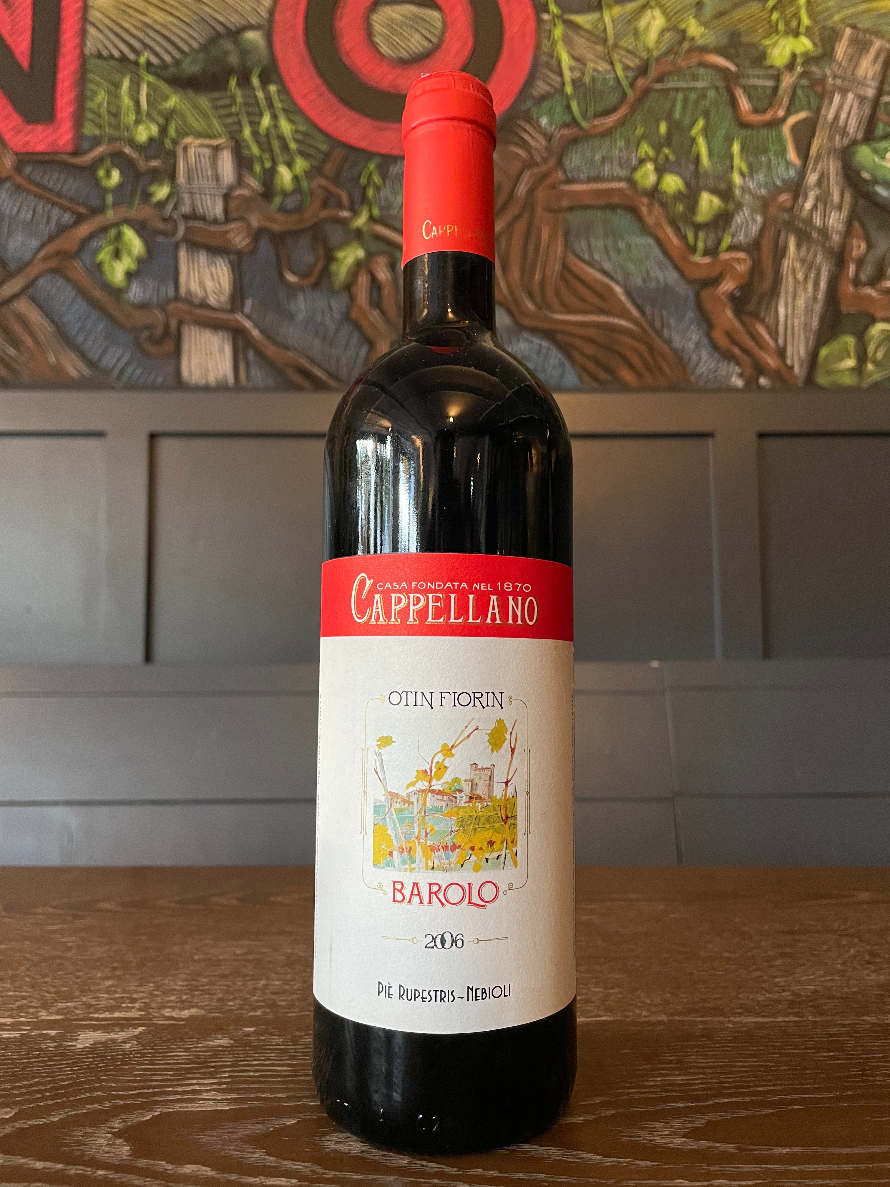 Cappellano 2006 Barolo 'Otin Fiorin' Piè Rupestris, Piemonte, Italy ...